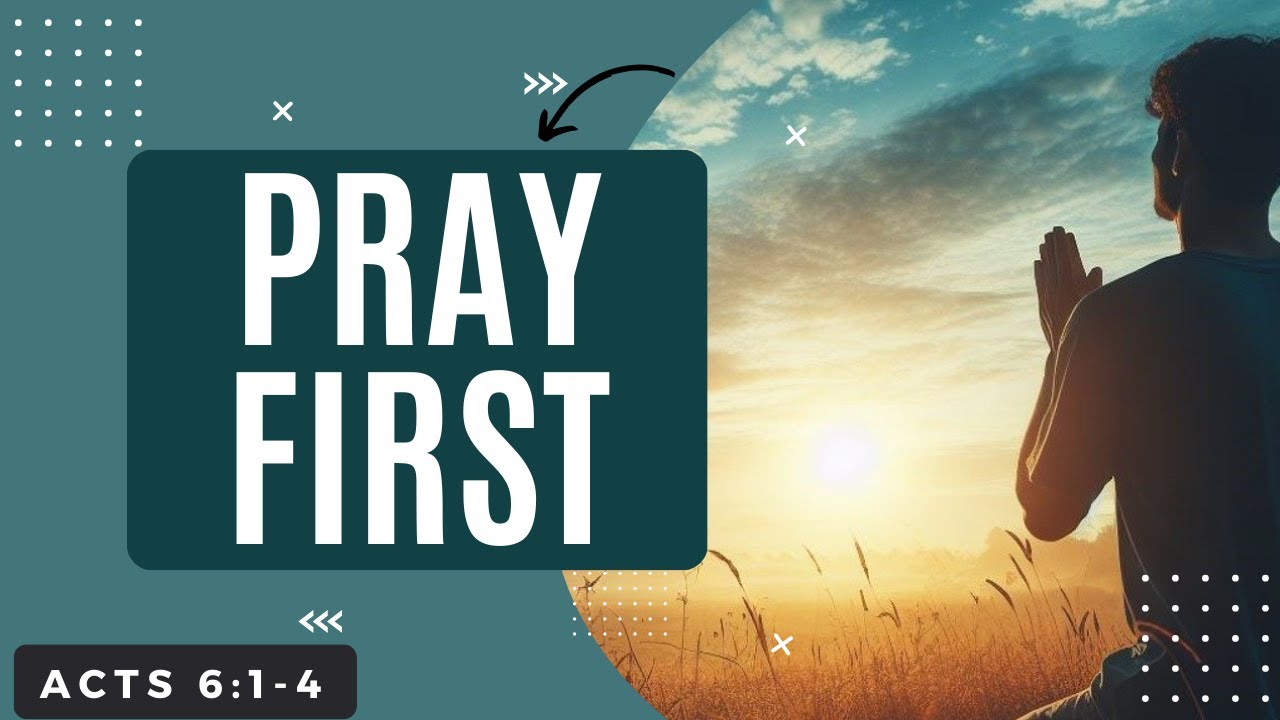 PRAY FIRST | Sunday Evening Service | 1st Sep 2024 | 5:00pm | Ps ...