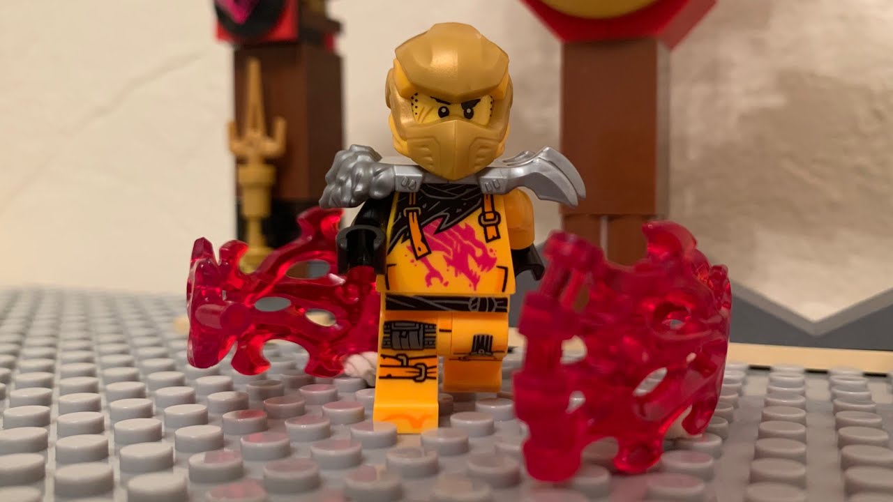 Arin accidentally does shatter spin | Lego Ninjago - YouTube