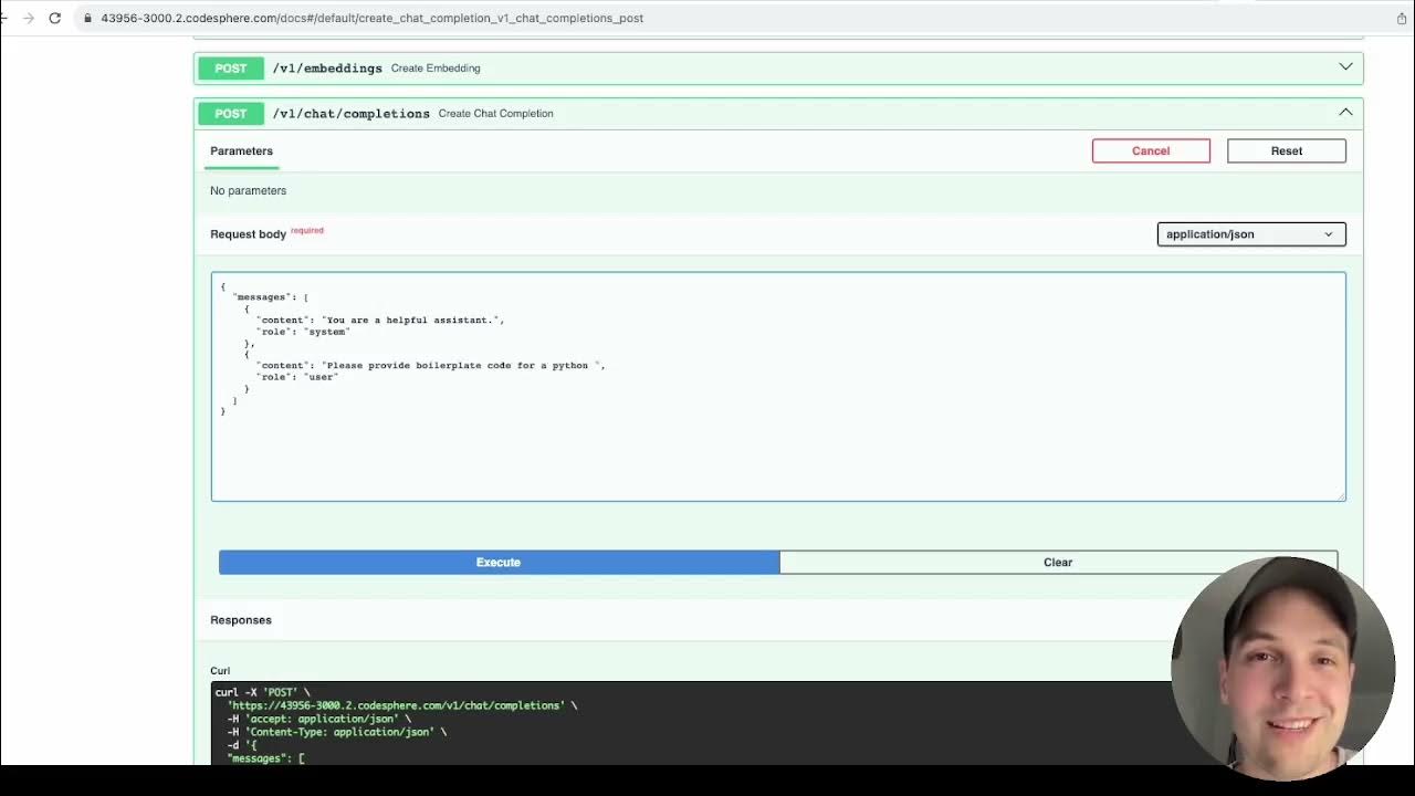 Codesphere Llama2 Challenge: Getting started with the openAi like endpoint - YouTube