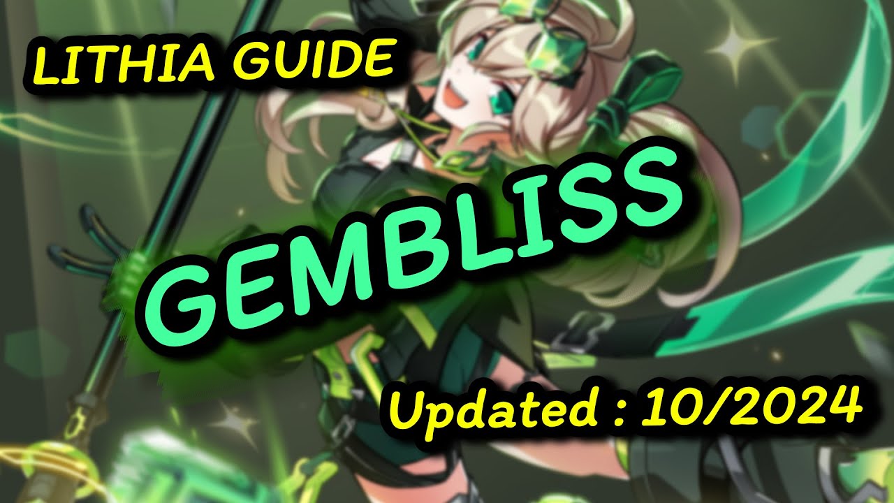 [엘소드/Elsword] Gembliss Guide (Updated 10/2024) - YouTube