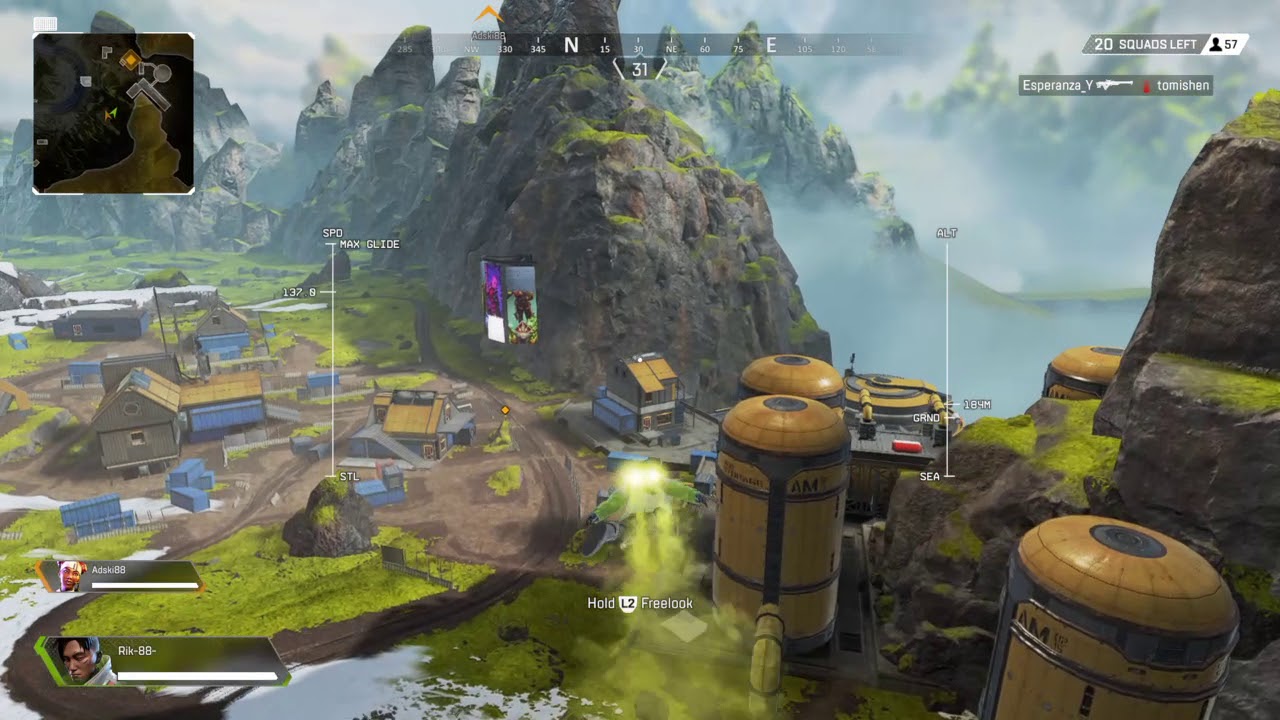 Apex Legends Season 3 - FIRST GAME ON THE NEW MAP - WORLD'S EDGE - YouTube