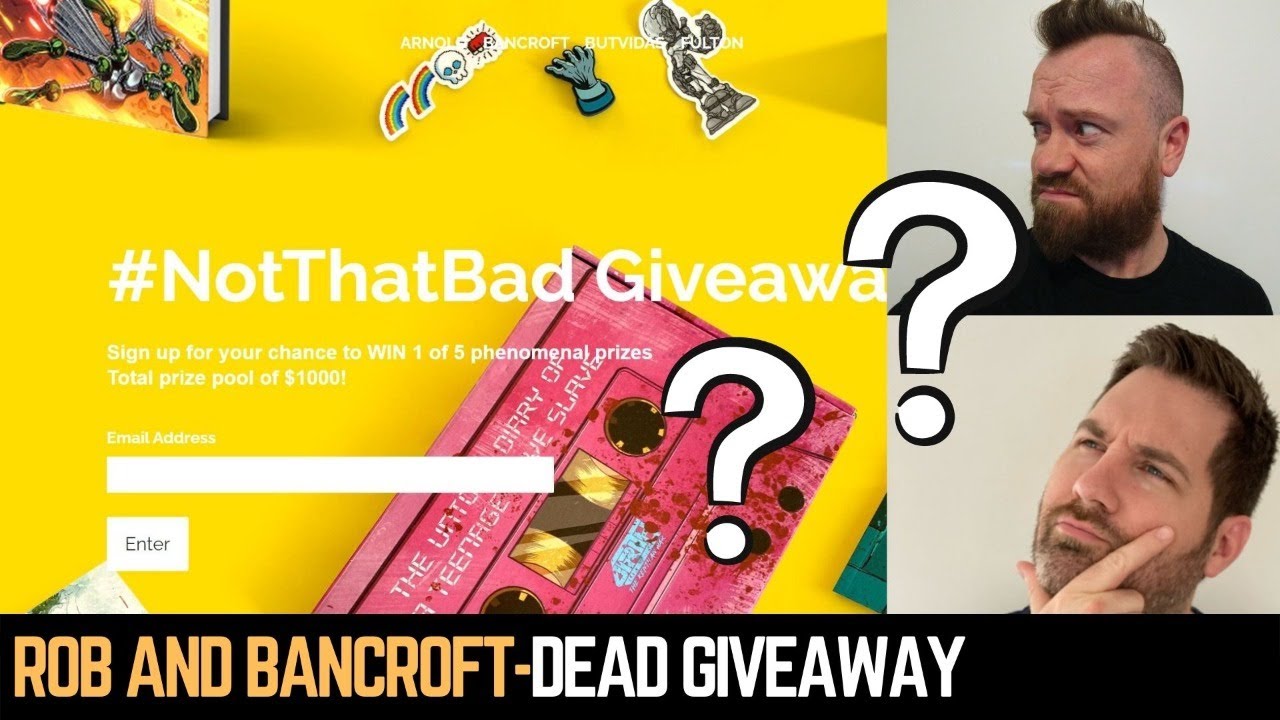 Rob and Bancroft- Giveaway! - YouTube