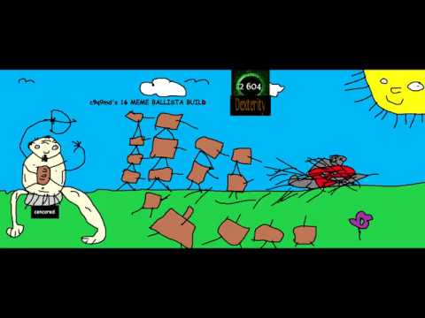 The Return Of Meme Ballista! The 16 Siege Ballista Build! - YouTube