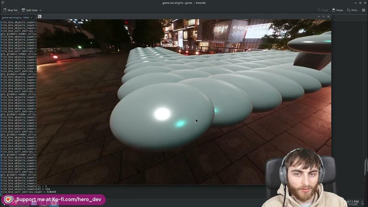 Ordering Hits Part 2 | Game W/O Engine Day 212 | C | Vulkan | Linux & Windows - YouTube