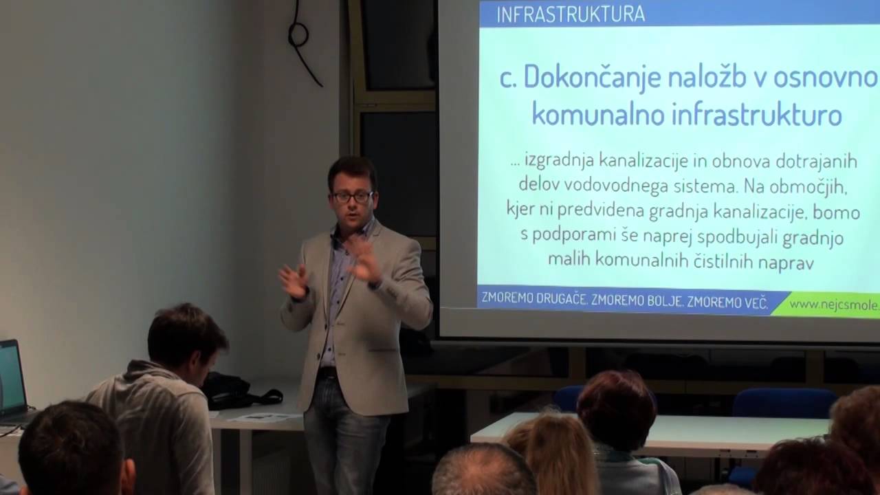 Nejc Smole o investicijah v kanalizacijsko omrežje - YouTube