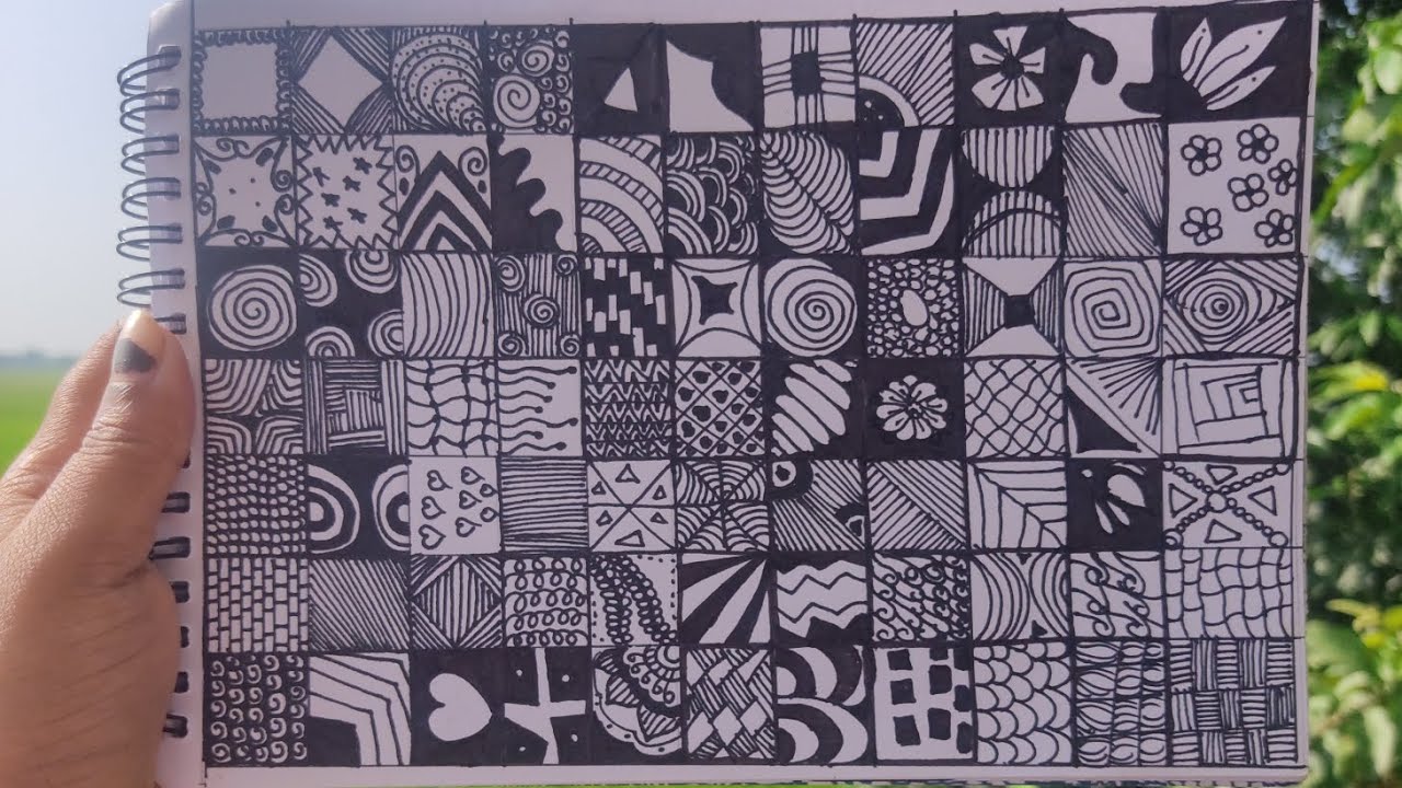 How to draw some basic mandala art design/ learn to draw basic mandala ...