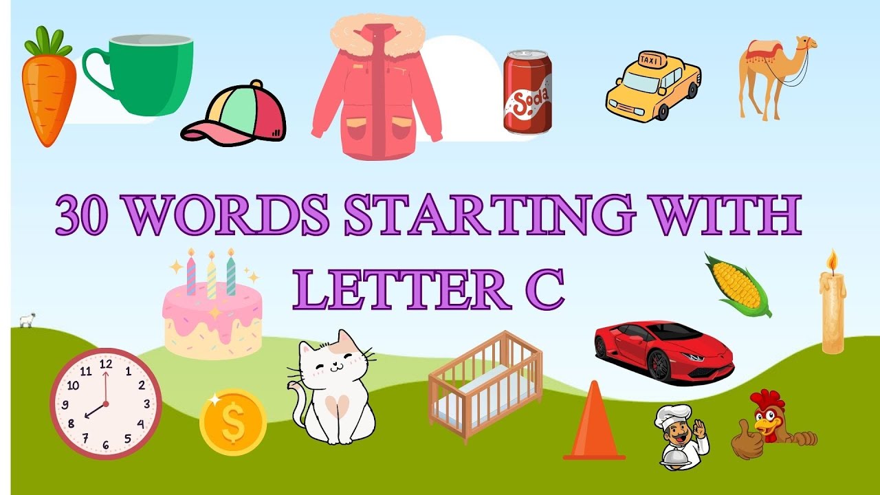 C WITH 30 LETTER WORDS - YouTube