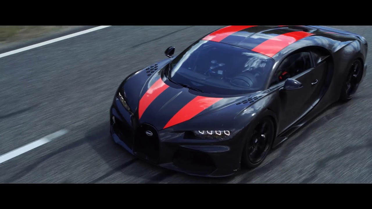 490+ kilometers per hour Bugatti Chiron Speed record 1080p - YouTube
