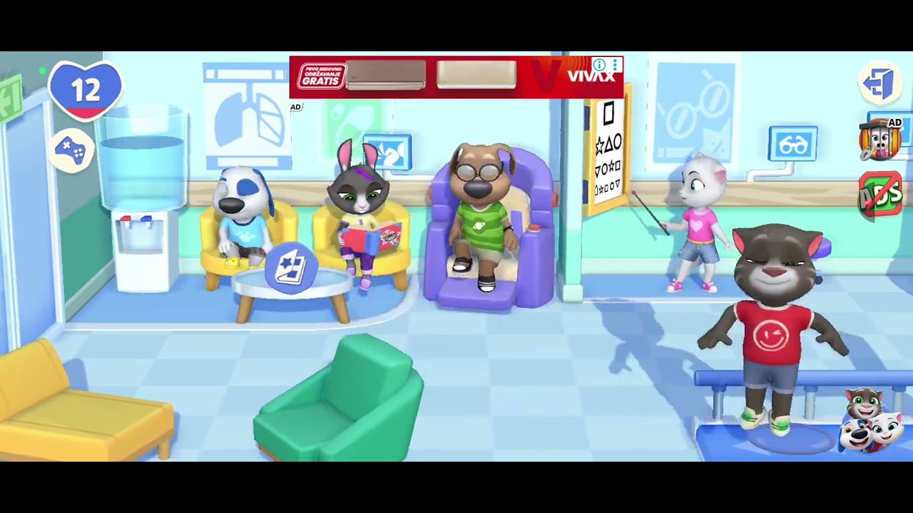 my talking Tom friends 2 hospital - YouTube