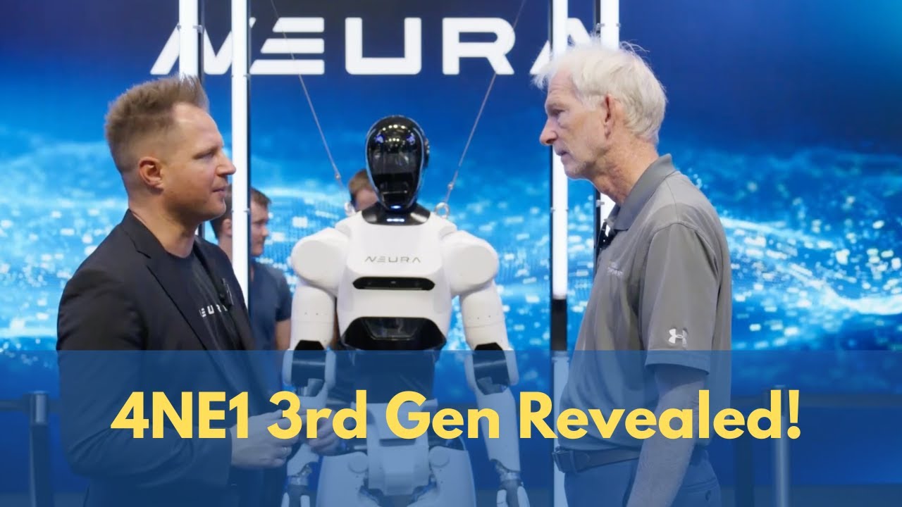 3rd Generation 4NE1 Revealed! Exclusive Interview at Automatica 2025 ...