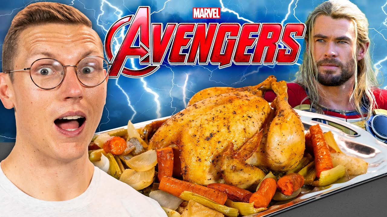 Making Food From Marvel's Avengers (Kinda) - YouTube