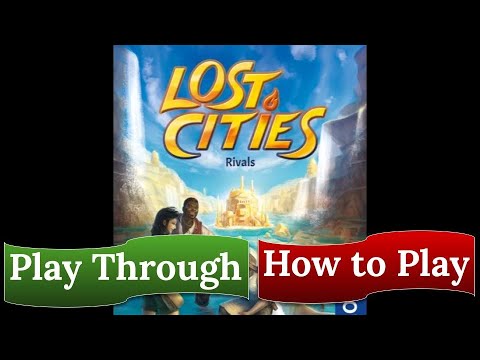 Lost Cities Rivals: Play Through & How to Play - YouTube