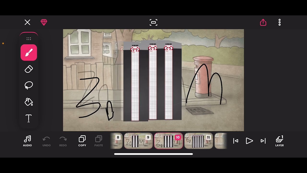 Numberblocks 1 million to 1 decillion - YouTube