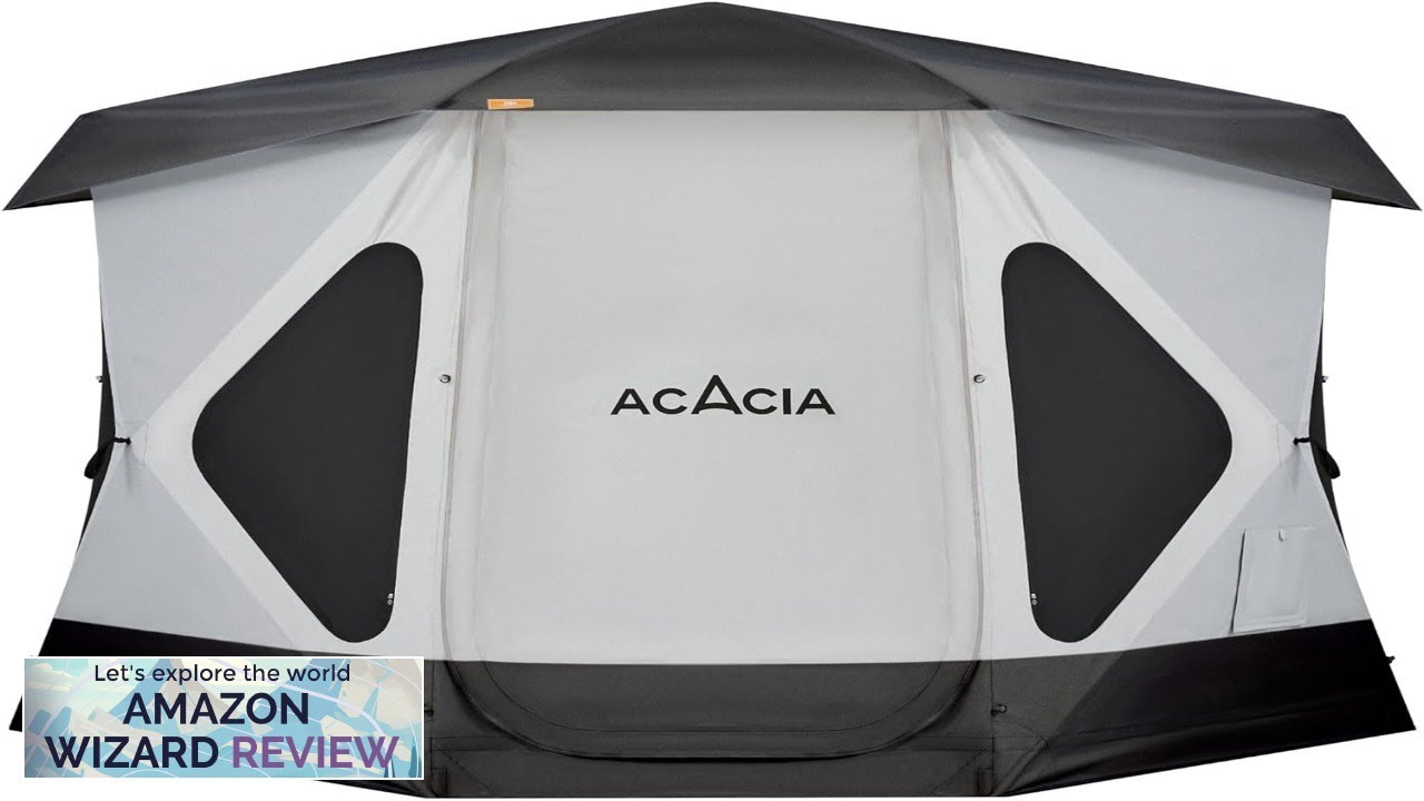 Space Acacia Camping Tent XL 4-6 Person Large Family Tent with 6'10 ...