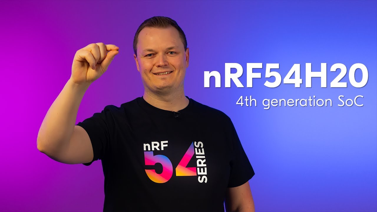 Sneak peek at nRF54H20 - revolutionary new multiprotocol SoC - YouTube