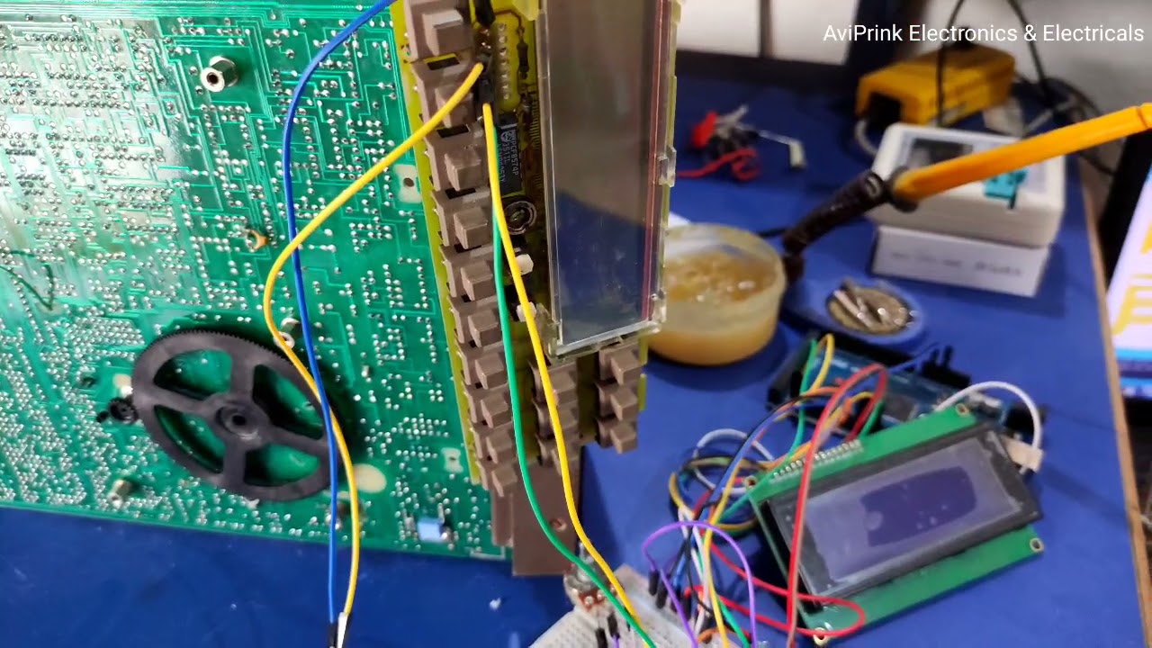 #EP-225 Philips PM2525 multimeter Repair. - YouTube