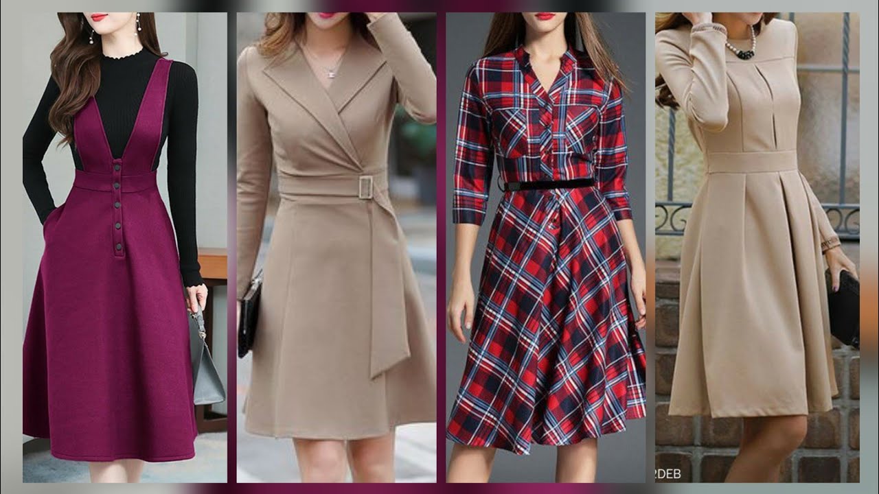 How To Dress For Winters: The Perfect Winter Frocks Designs For Women ...