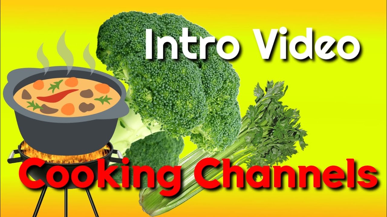 Free Template Intro Video Kinemaster Tutorial | Cooking Channel Intro ...