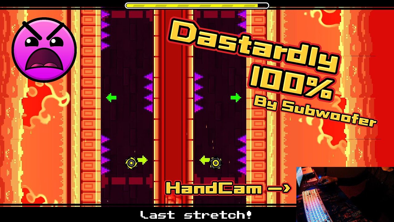 GD "Dastardly" 100% // By Subwoofer // Geometry Dash 2.2 // 4K - YouTube