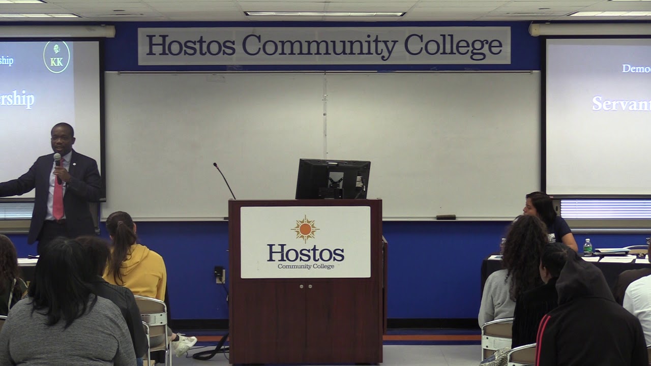 Hostos Student Leadership Academy Sponsored Scholarship Orientation ...