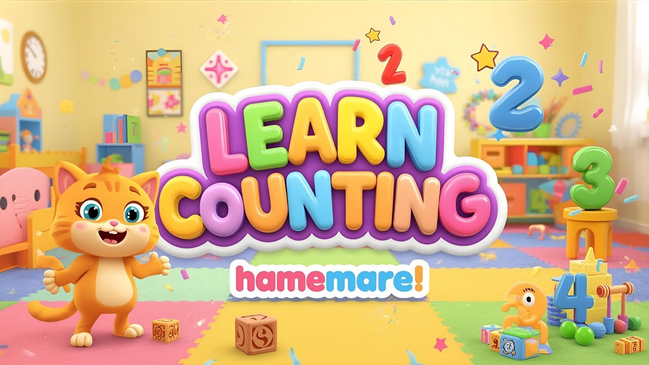 1 Hour Counting 1 to 20 for Kids 👶 | Fun Numbers Learning with Cute ...