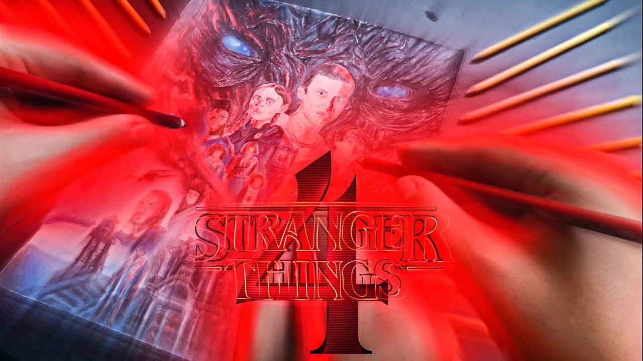 Drawing Stranger Things season four🔥 - YouTube