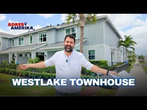 Florida’da Türklerin Tercihi! Westlake’de Townhouse Geziyoruz!