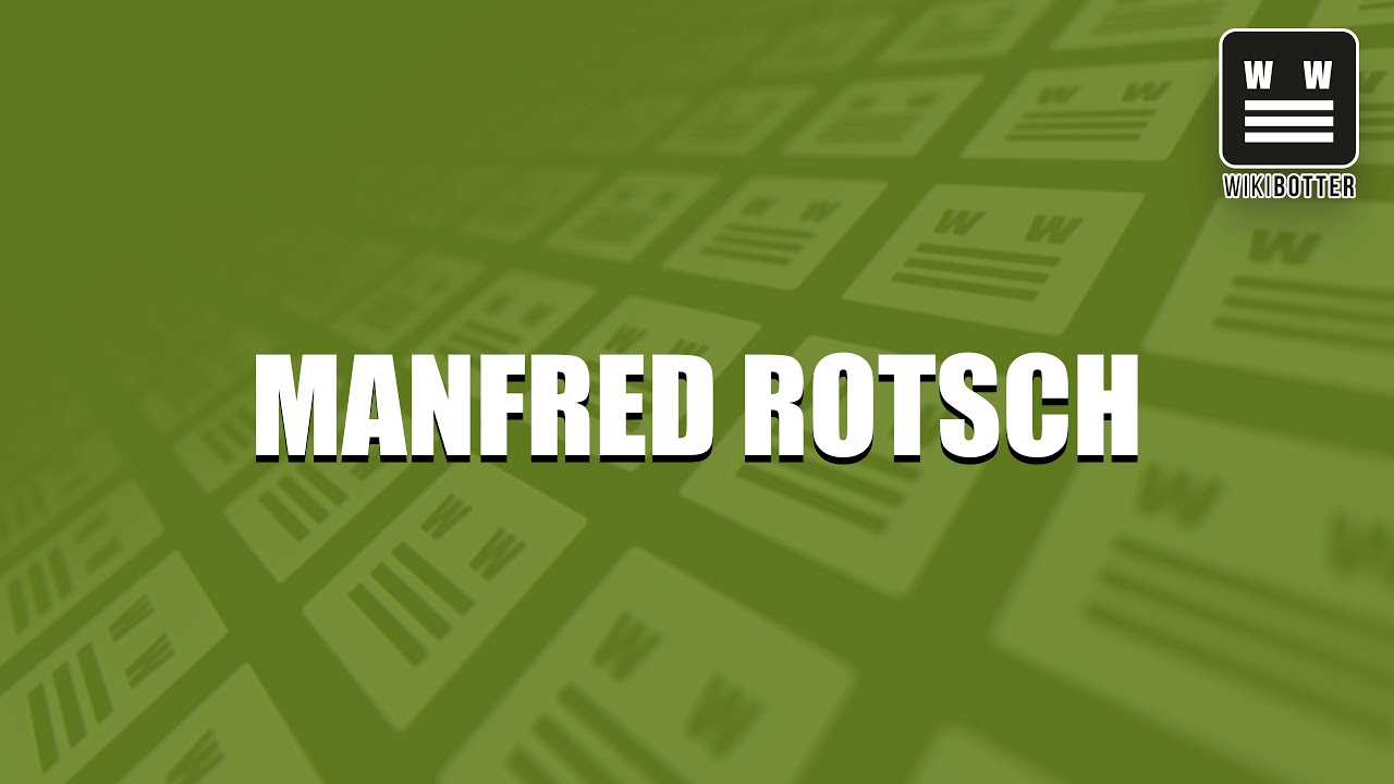 Manfred Rotsch - YouTube