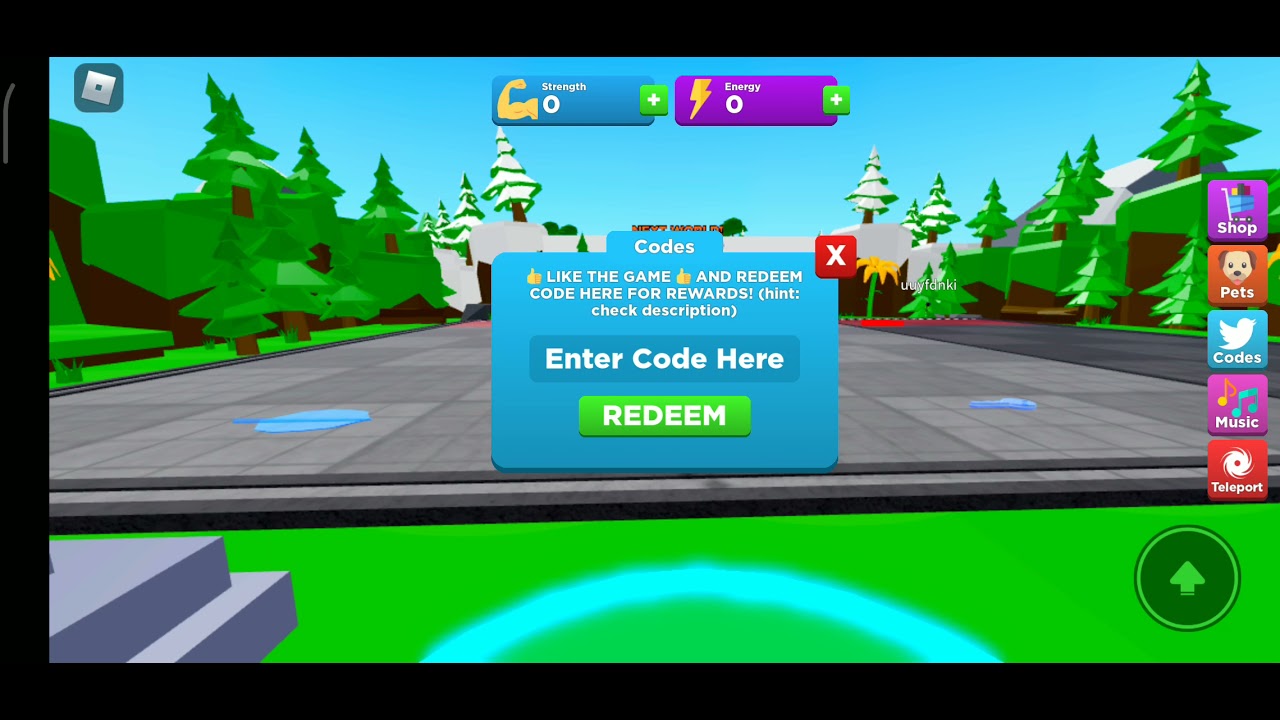 Super Strong Simulator Codes [Latest Update & New Codes] Redeem Fast ...
