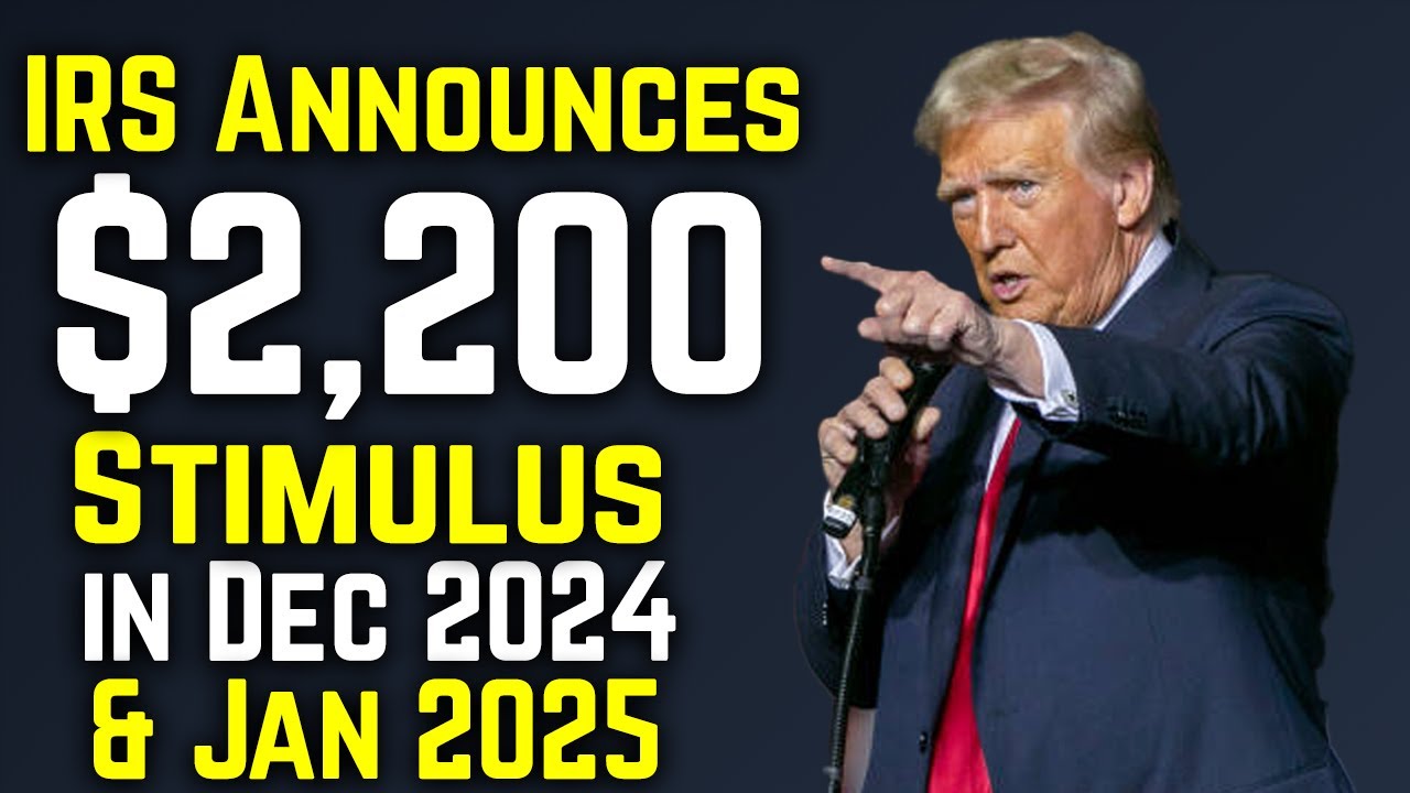 IRS Announces $2200 Stimulus Checks for Social Security Recipients ...
