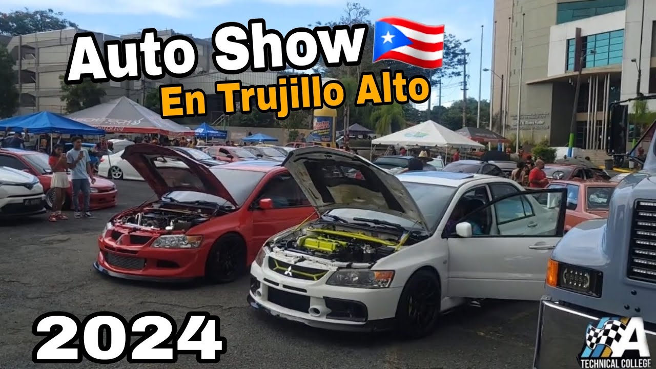 Mitsubishi Evo Auto Show En Trujillo Alto Puerto Rico - YouTube
