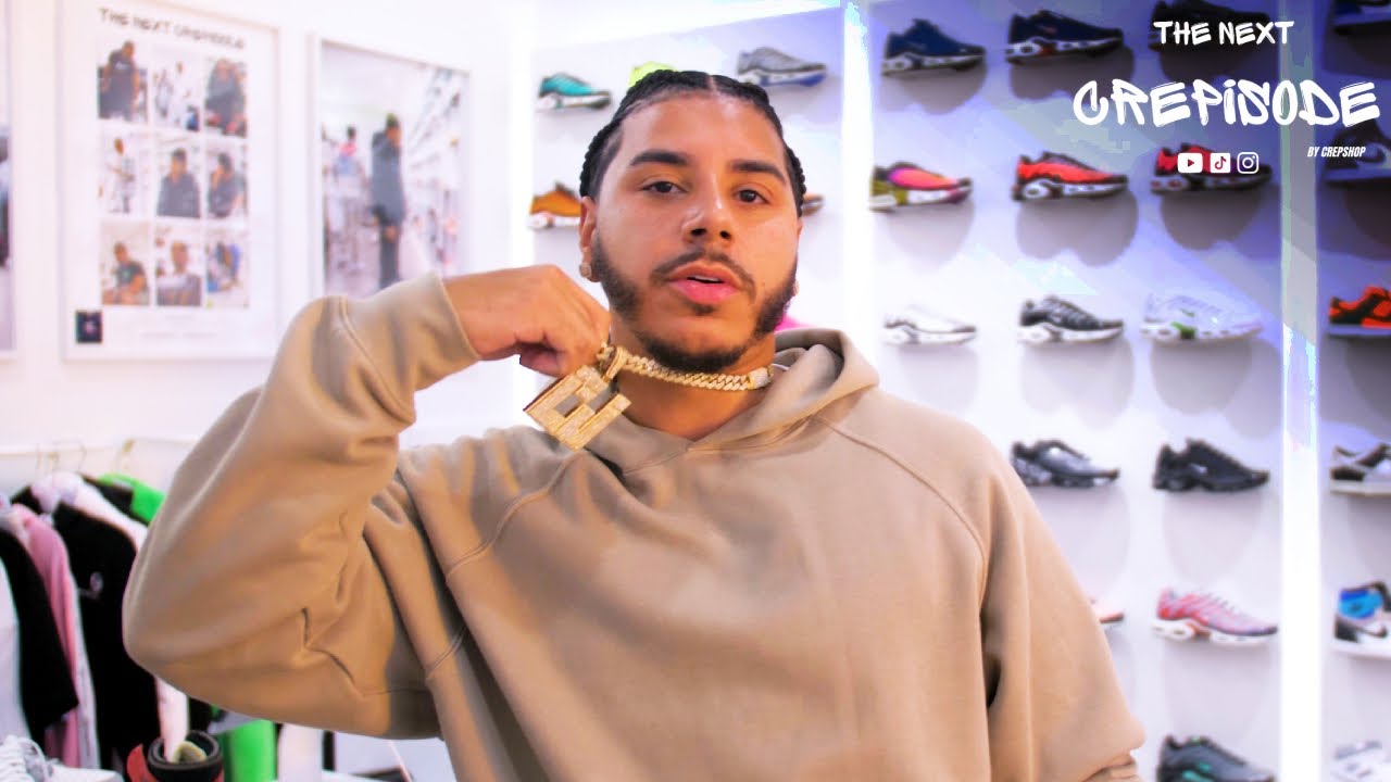 CJ shopping while in Sydney @ Crep Shop! - YouTube