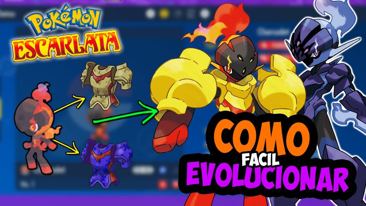 🛡️GUIA COMPLETA cómo EVOLUCIONAR a ARMAROUGE Y CERULEDGE en POKéMON SV ...