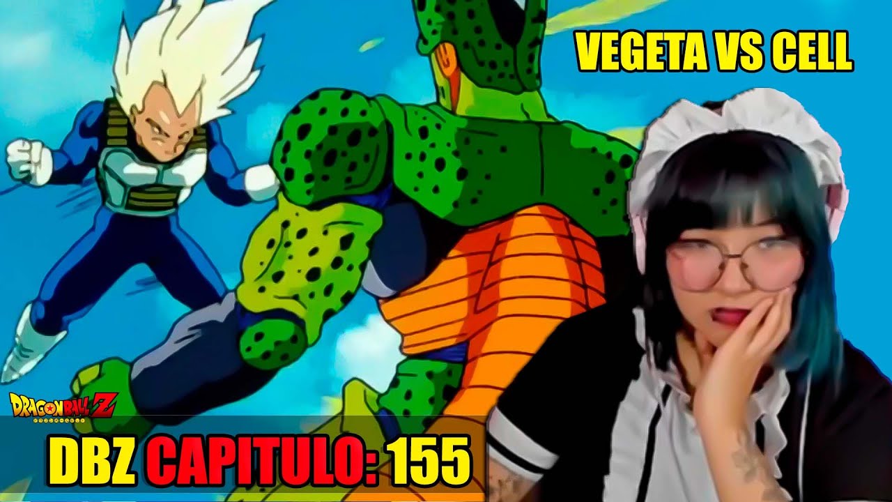VEGETA VS CELL SEMI PERFECTO😯SAGA DE CELL 155 | REACCION A DBZ POR ...