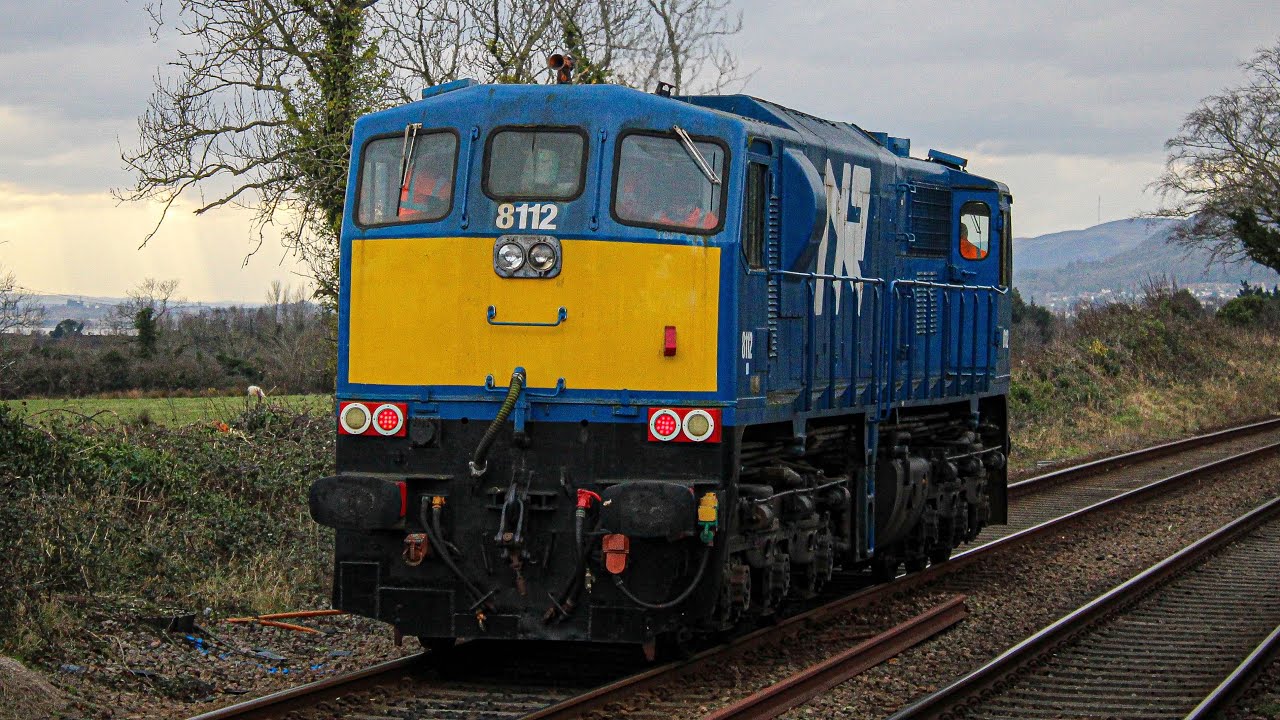 NIR GM 111 Class Locomotive (8112) - Driver Training - YouTube