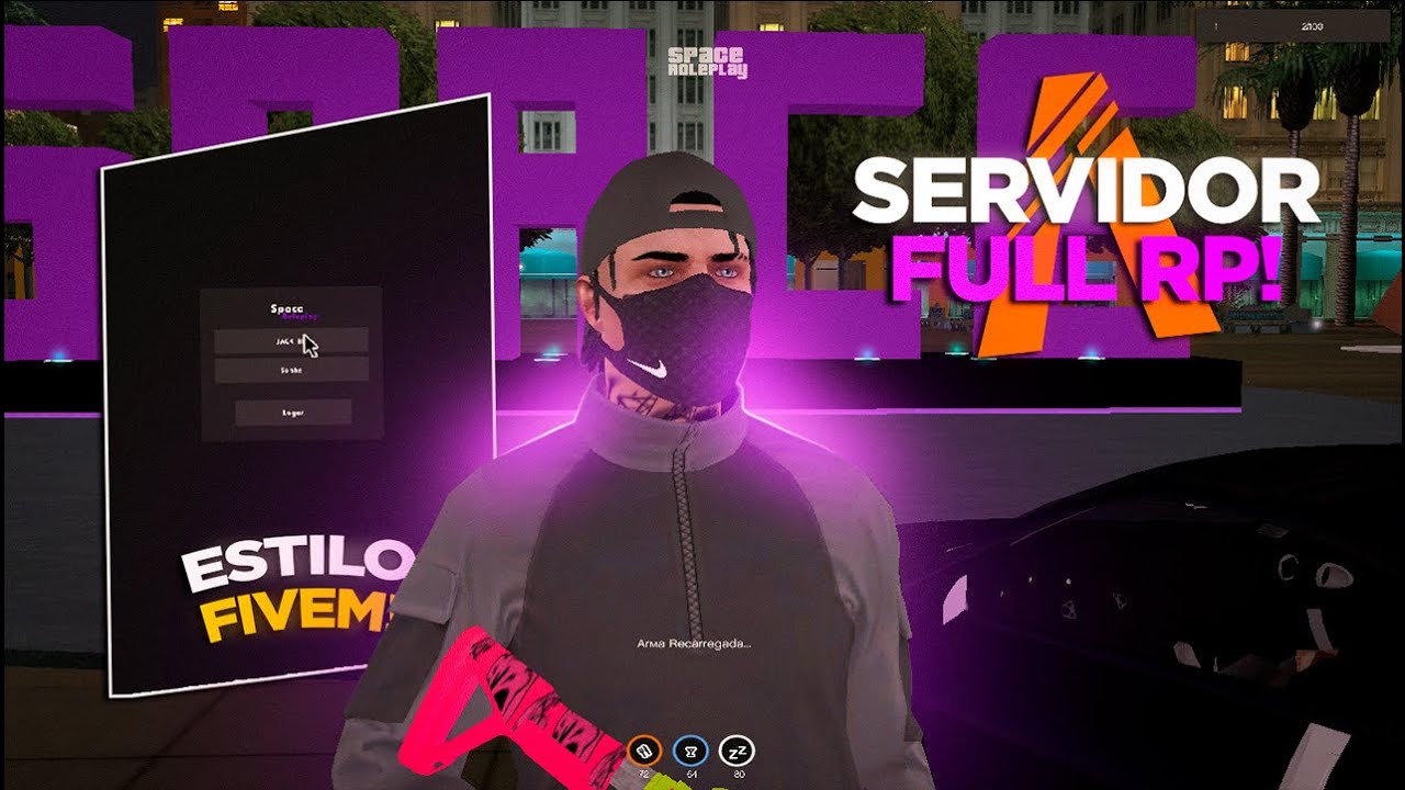 O SERVIDOR ESTÁ FULL ROLEPLAY! SPACE RP. GTA Samp Android - YouTube