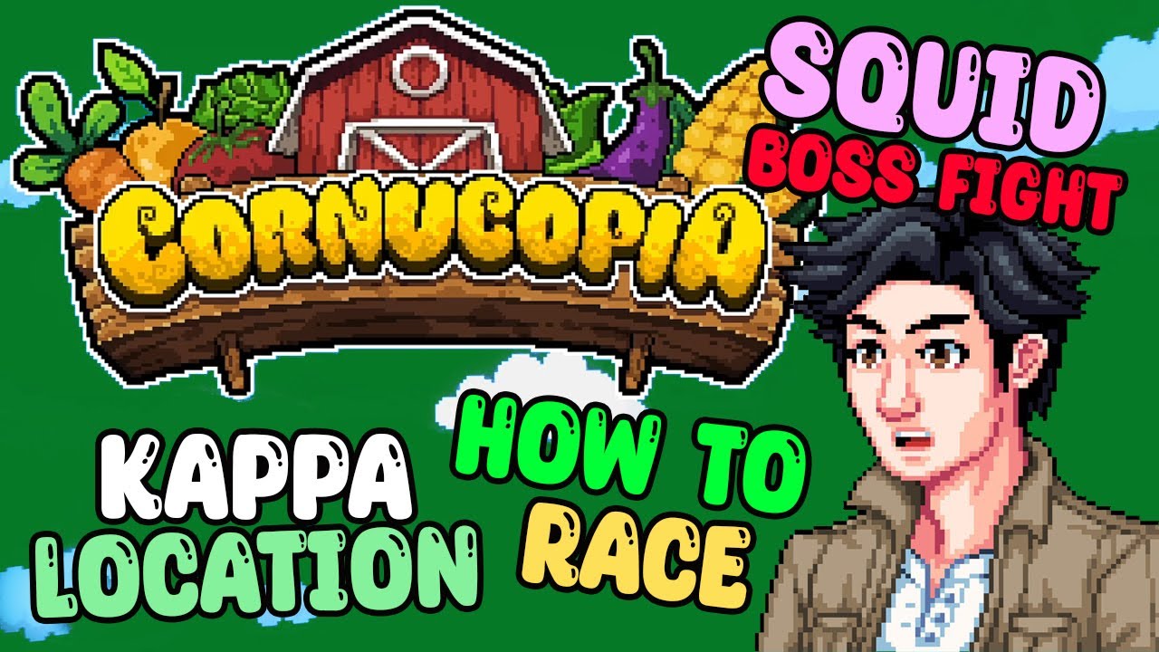 Cornucopia how to race and where is the Kappa house Squid boss old mine ...