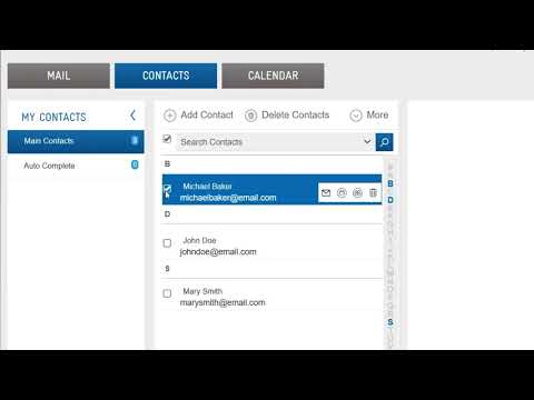 How to export your Telstra Mail contacts on your computer - YouTube