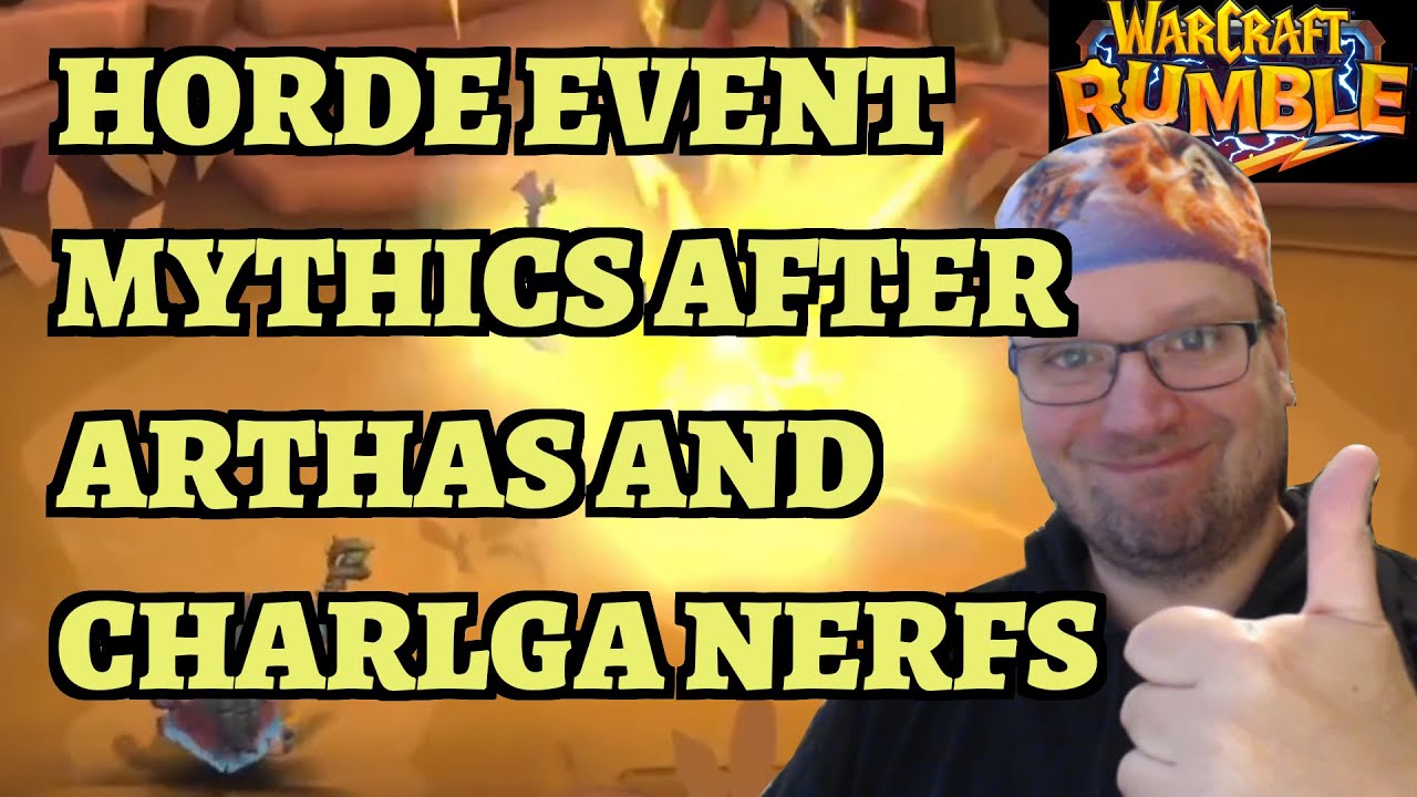 Horde Event Mythic Missions After Arthas and Charlga Nerfs - Mythic Gazlowe & More - Warcraft ...