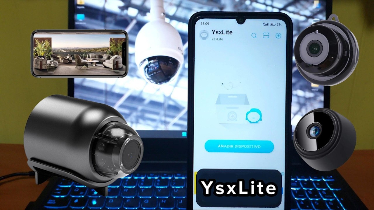 Conectar con YSXLITE Mini Cámara Wifi Espía a Teléfono Versión China de ...