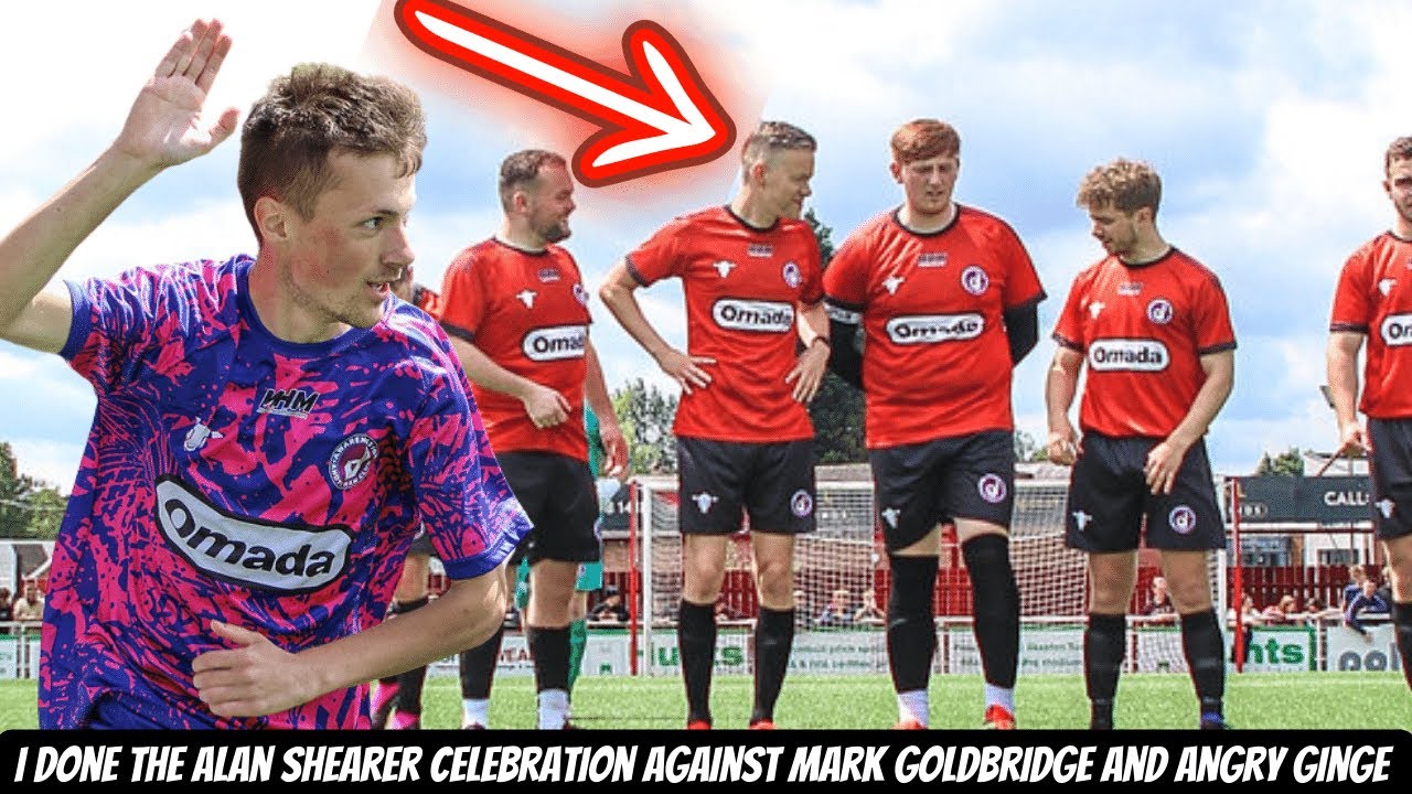 I SCORED FOR DANNY AARONS FC VS ANGRY GINGE IN THE BIGGEST MATCH I HAVE ...