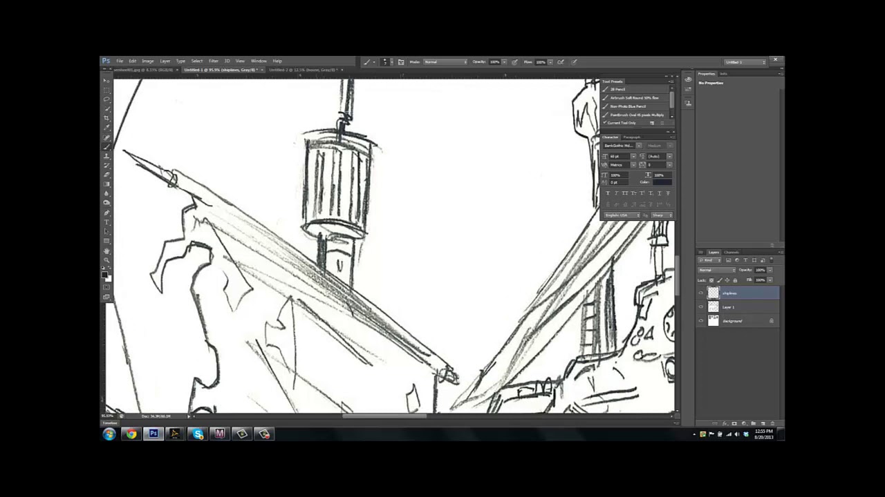 Creating volume through shading - YouTube