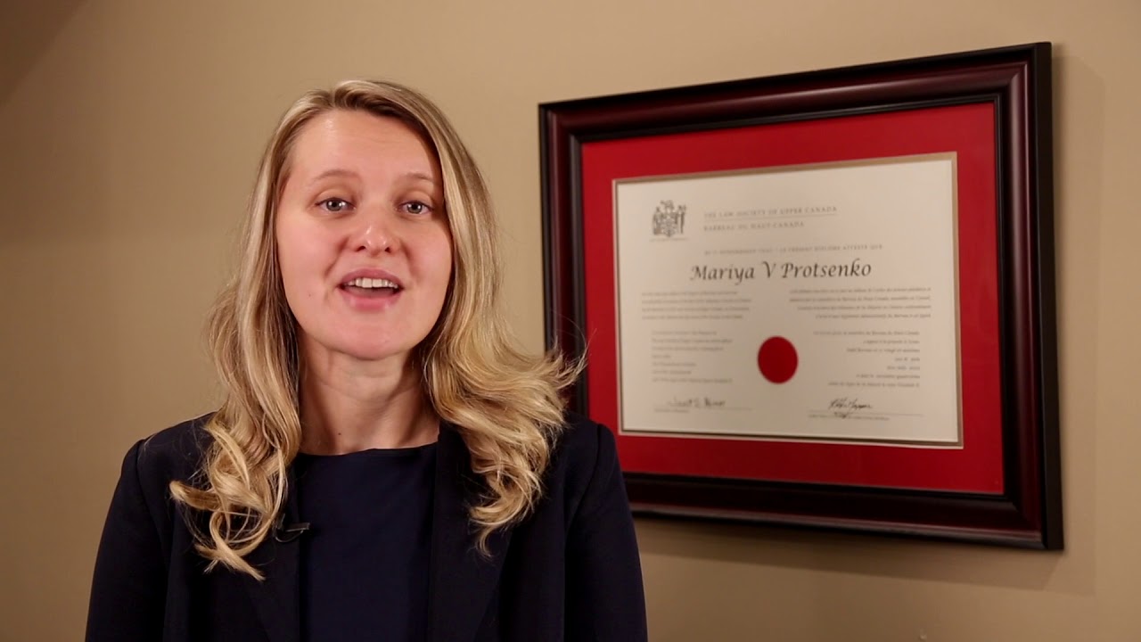 Mariya Protsenko - Criminal Lawyer - YouTube
