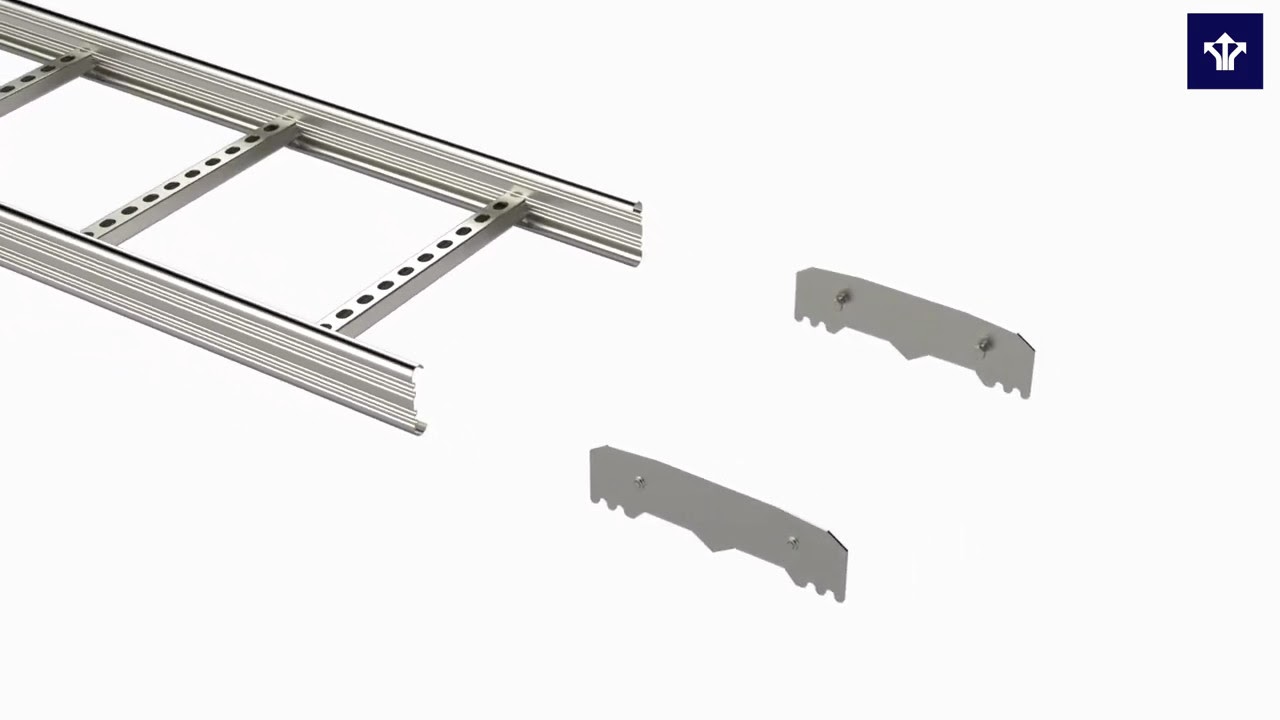 How to extend cable ladders with MEKA® SSC? - YouTube