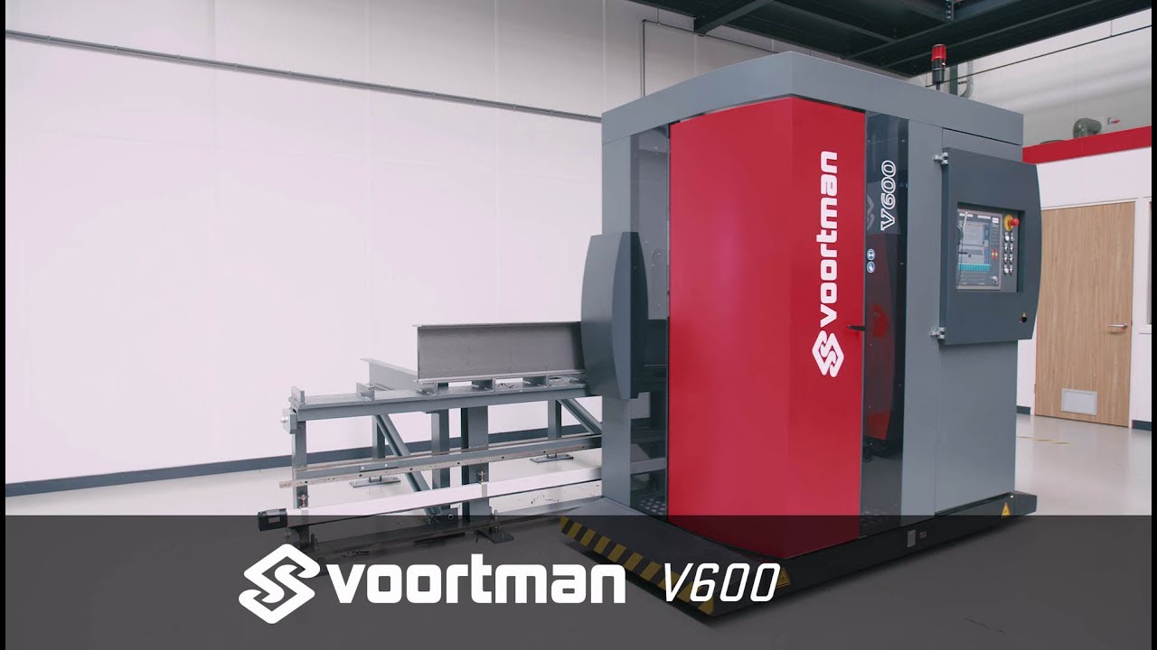 Beam Drilling Machine | Voortman V600 - YouTube