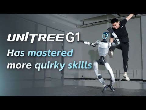 Unitree G1 has mastered more quirky skills