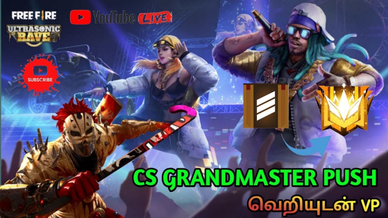 Tamil Free Fire MAX : 😍CS Grand Master #ff - YouTube