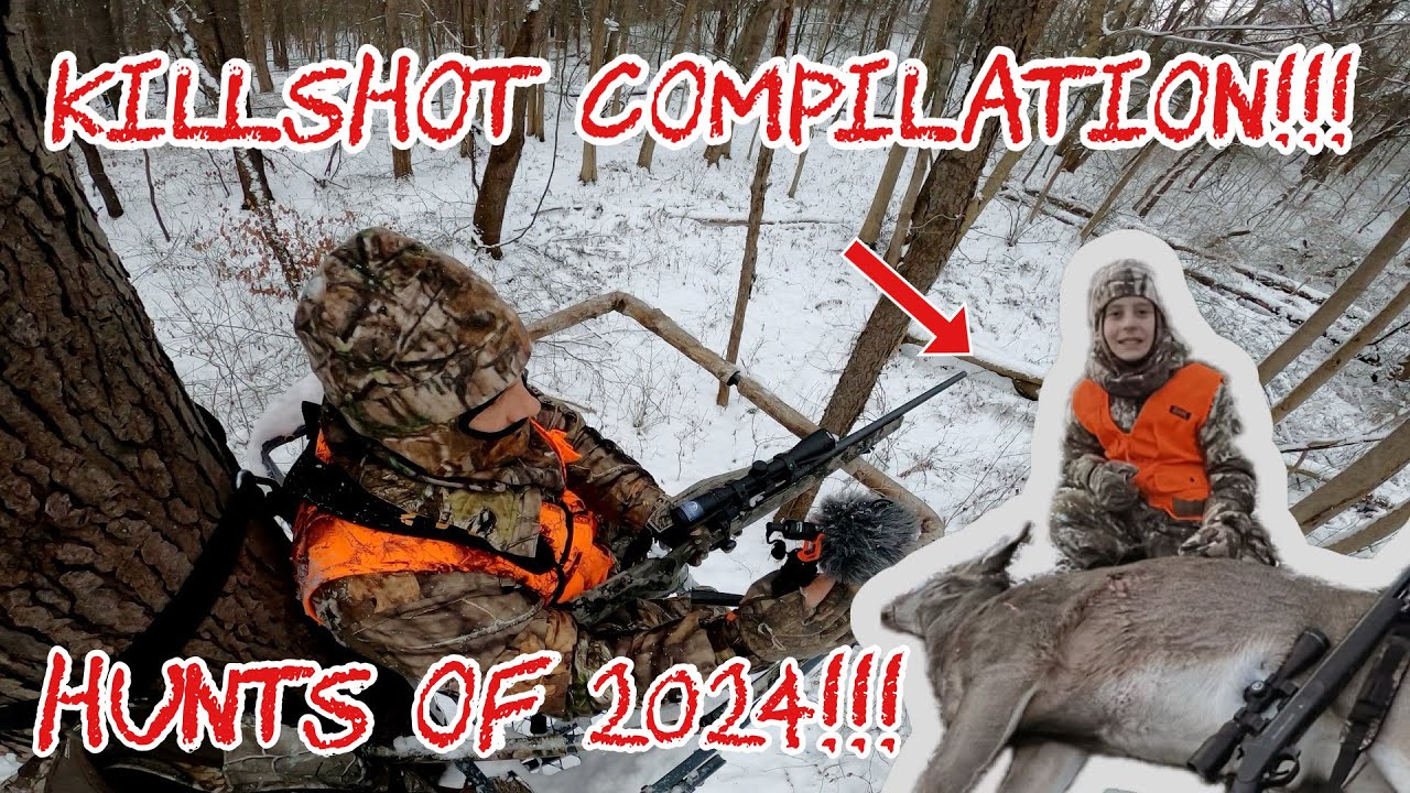 KILL-SHOT COMPILATION!!! - Our Hunts of 2024!!! - YouTube