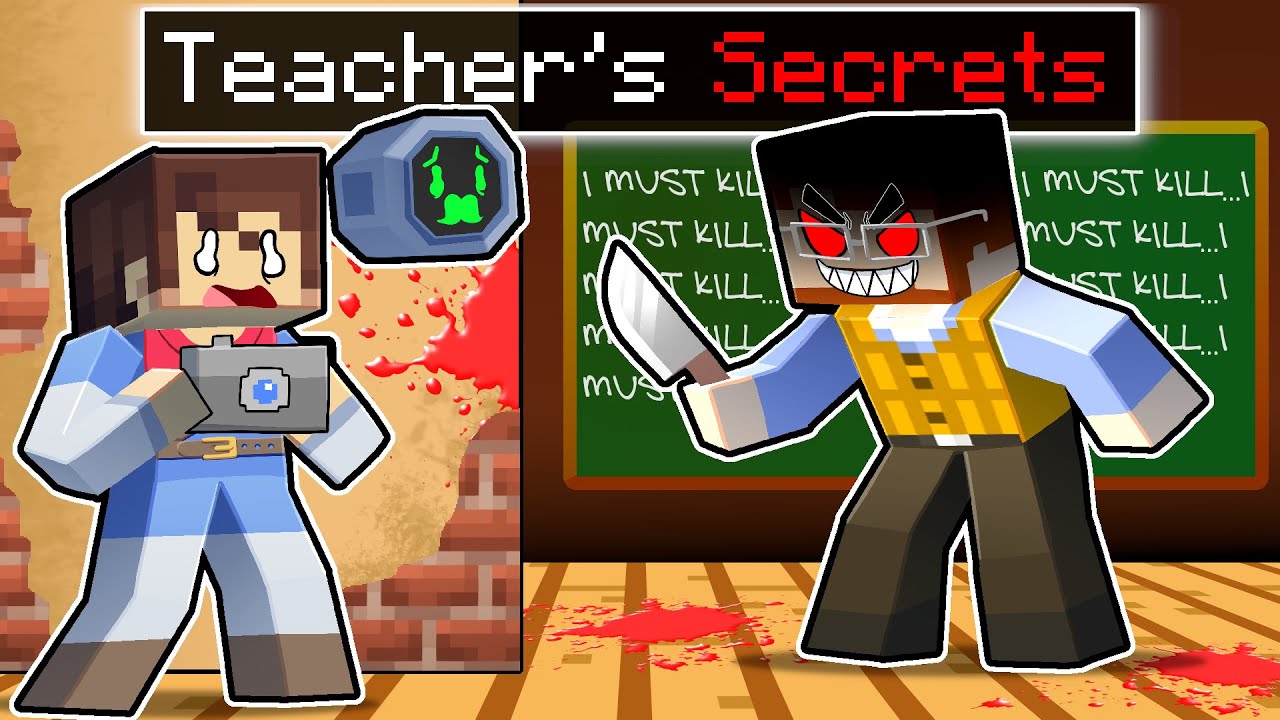 7 Secrets About My TEACHER In Minecraft! - YouTube