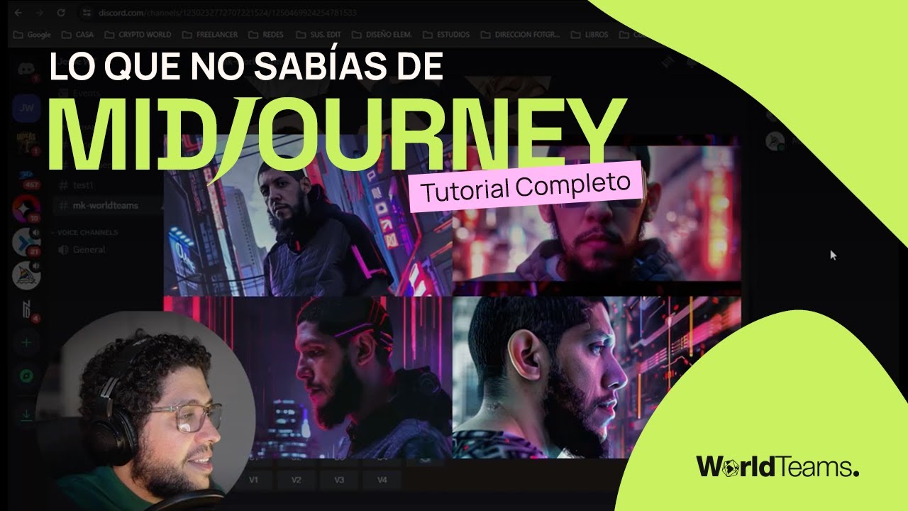 Lo que no sabías que podías hacer con Midjourney: Tutorial Completo - YouTube